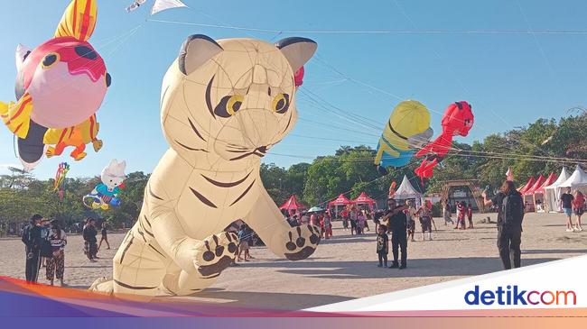 Kemeriahan Festival Layang-layang di Sanur, Pesertanya dari 19 Negara