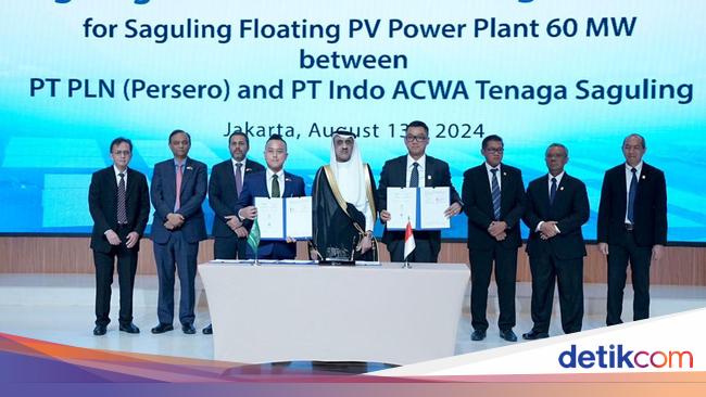 PLN Gandeng Perusahaan Arab Saudi Kembangkan PLTS Terapung Saguling PLN Gandeng Perusahaan Arab Saudi Kembangkan PLTS Terapung Saguling
