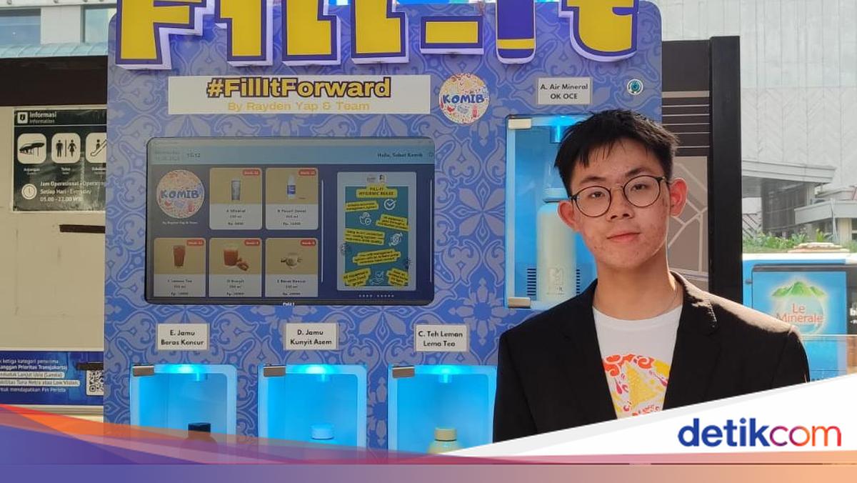 Fiil-It, Vending Machine Isi Jamu di Halte Transjakarta