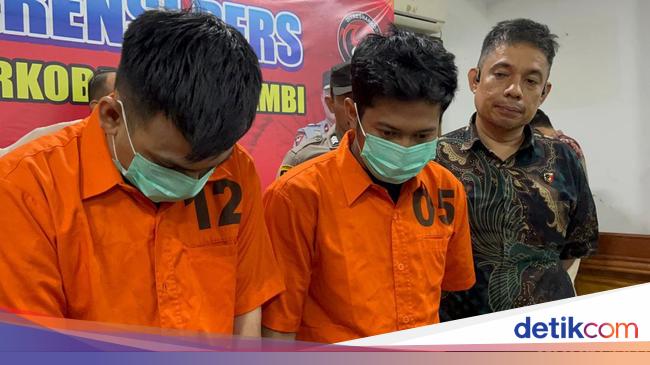 Hendak Antarkan Sabu 4,5 Kg ke Sumsel, 2 Pria asal Aceh Ditangkap di Jambi