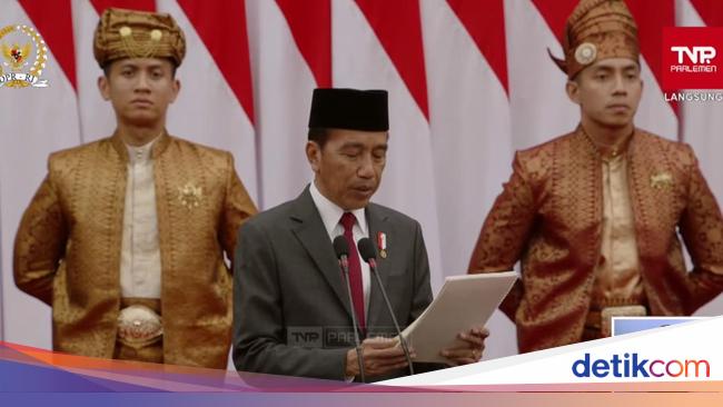 Jokowi Bacakan Anggaran Infrastruktur 2025 Rp 400 T, Termasuk ... Jokowi Bacakan Anggaran Infrastruktur 2025 Rp 400 T, Termasuk ...