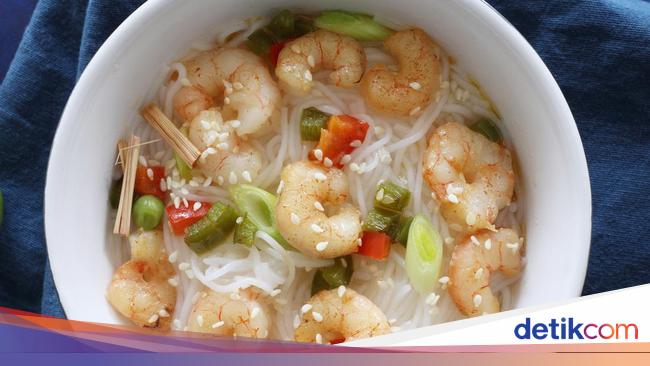 Resep Misoa Kuah Udang yang Lembut Mulur Berkuah Segar