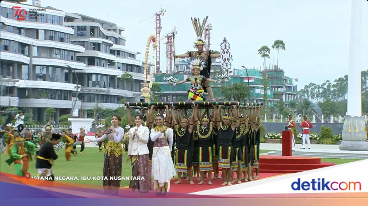 Meriah HUT ke-79 RI di IKN dan Jakarta: Ada Vidi Aldiano-Maliq & d ...