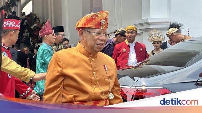 Ma'ruf Terkesan dengan HUT RI Terakhir sebagai Wapres: Upacara Wada