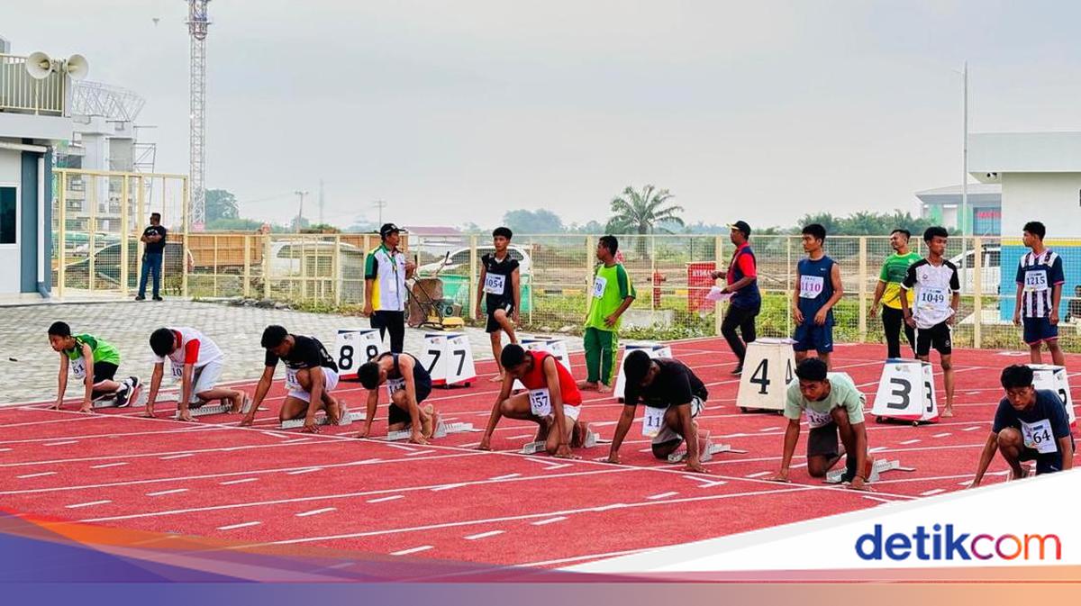 Venue Cabor Atletik untuk PON di Sumut Diuji Coba