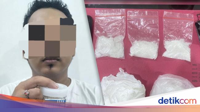 Pria Bangka Tengah Diringkus Polisi Usai Simpan Sabu di Pintu Mobil