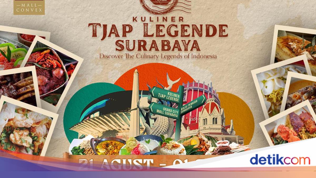 Festival Kuliner Tjap Legende Bakal Hadir di Grand City Mall Surabaya