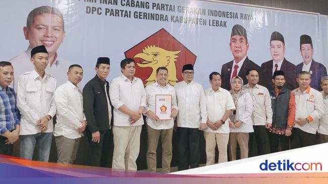 Gerindra Usung Sanuji-Dita di Pilkada Lebak 2024