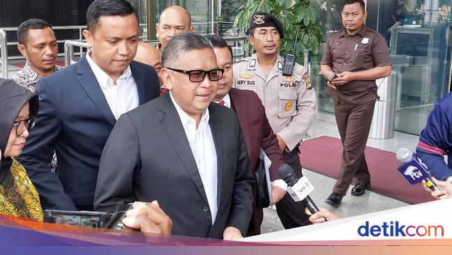 Sekjen PDIP Hasto Penuhi Panggilan KPK Jadi Saksi Kasus DJKA