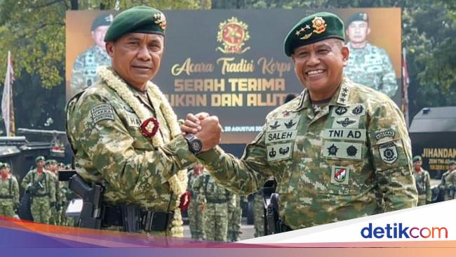 Mayjen TNI Mohamad Hasan Resmi Jabat Pangkostrad