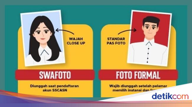 Contoh Swafoto & Pasfoto CPNS 2024 beserta Ketentuan Unggahnya, Cek!