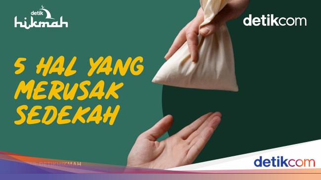 5 Hal yang Merusak Sedekah