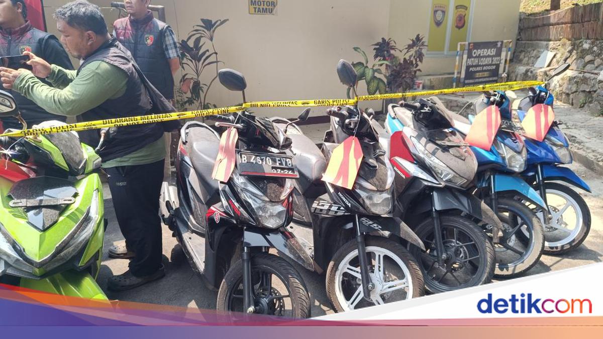 Terciduk, Motor Curian Pakai STNK dan Pelat Palsu