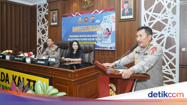 Polda Kaltim Sosialisasi Bijak Bermedsos bagi Anggota Polri Jelang Pilkada