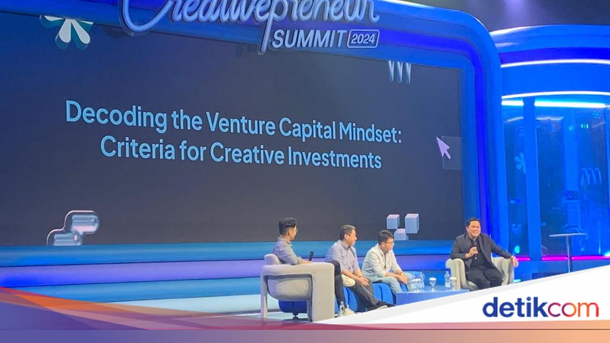 Erick Thohir Bagi Tips ke Pelaku Industri di Pertamina Creativepreneur ...