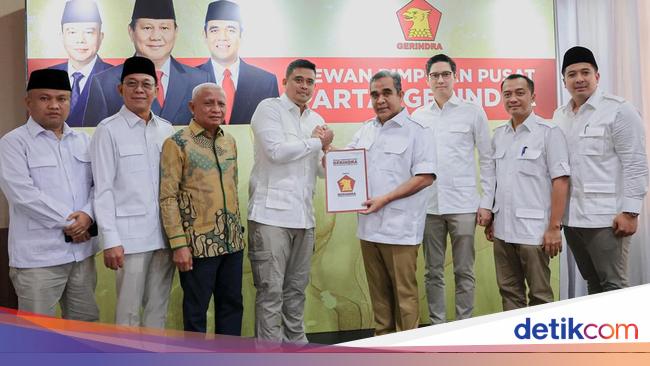 Gerindra Resmi Usung Bobby-Surya di Pilgub Sumut
