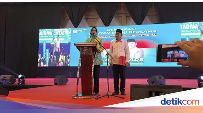 PDIP Resmi Dukung Airin-Ade Sumardi di Pilgub Banten Tanpa Golkar