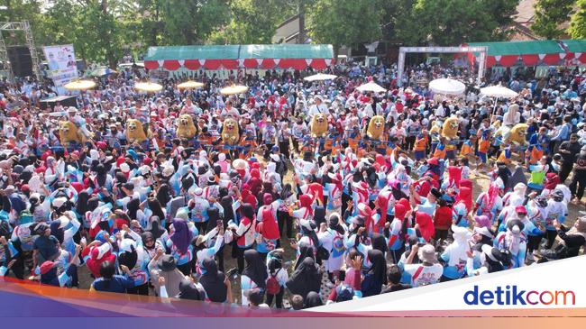 Ribuan Relawan Bang Ara Gerilya di Subang Majalengka Sumedang