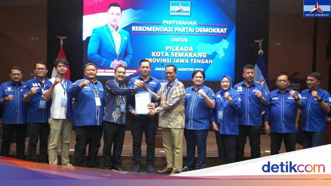 Demokrat Resmi Usung Yoyok Sukawi-Joko Santoso di Pilkada Semarang