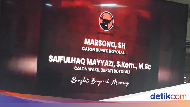 PDIP Resmi Usung Marsono-Saifulhaq Mayyazi di Pilkada Boyolali 2024