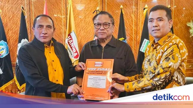 Edy Rahmayadi-Hasan Basri Terima Dukungan 4 Partai Maju Pilgub Sumut 2024