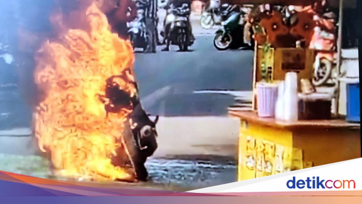Sepeda Motor 'Ghost Rider' yang Viral di Sukabumi