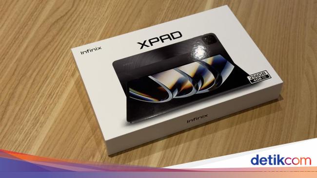 Wujud Infinix XPad, Tablet Harga Rp 1 Jutaan
