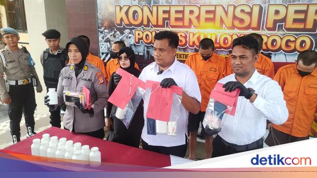 Bandar dan Pengedar 15.912 Pil Sapi Dibekuk, Sasar Pelajar di Kulon Progo