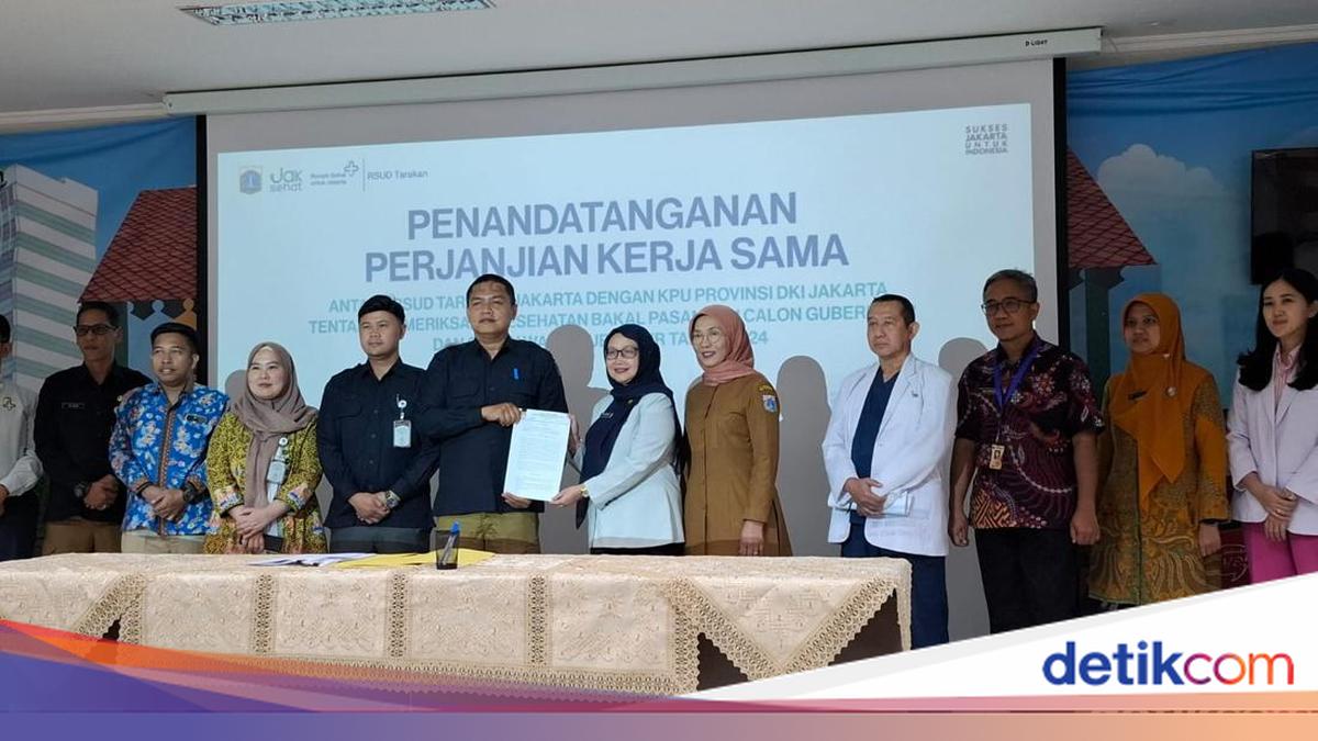 RSUD Tarakan Jadi Lokasi Tes Kesehatan Paslon Pilkada Jakarta 2024