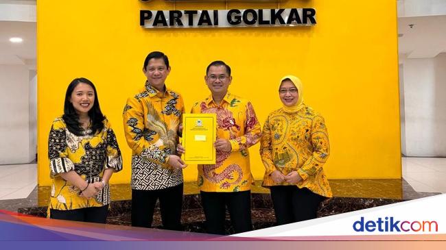 Arfi-Yena Maju di Pilwalkot Bandung Diusung Golkar dan PSI