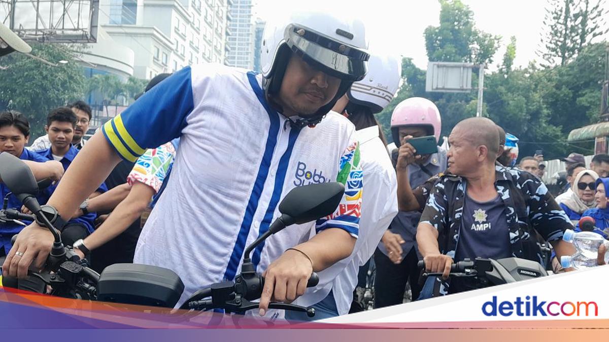 Bobby Konvoi Naik Motor Listrik ke KPU, Segini Harga dan Speknya