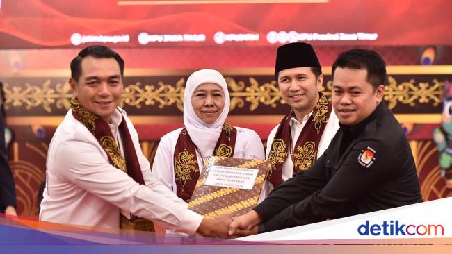 Dampingi Khofifah-Emil Daftar, Kharisma Gerindra: Jatim Keberlanjutan