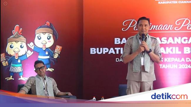 Ramzi Maju Pilbup Cianjur 2024, Resmi Daftar ke KPU