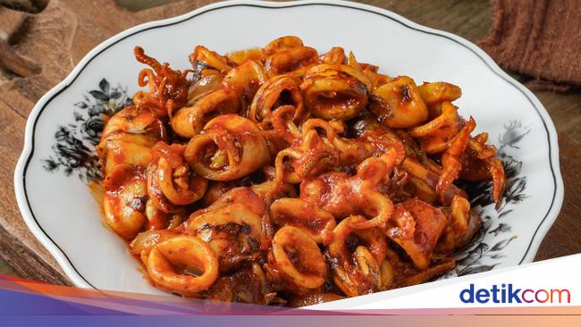 Resep Sambal Cumi Asam Jawa yang Pedas Nendang