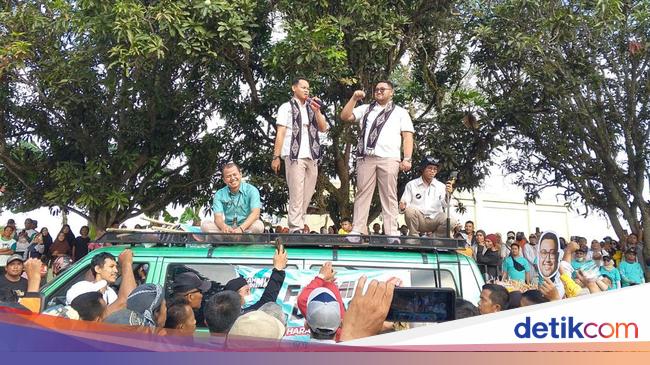 Fahmi-Dimas Daftar Pilkada Purbalingga, Minta Maaf Bikin Jalan Macet