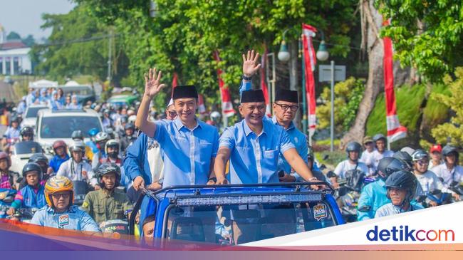 Didampingi Bima Arya, Dedie-Jenal Resmi Daftar Pilwalkot ke KPU Bogor