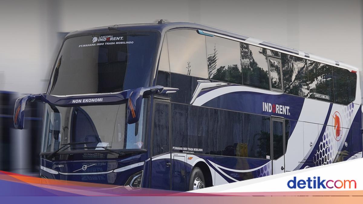 Indorent Luncurkan Armada Bus Tingkat Baru, Pakai Bodi Adiputro-Sasis Volvo