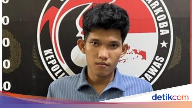 Pria di Mura Ditangkap, Polisi Temukan Sabu Tergantung di Dinding Kontrakan
