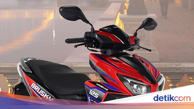 Spesifikasi Kawasaki Brusky 125, Skutik Geng Ijo Penantang Honda Vario