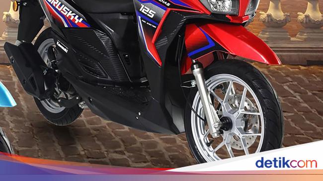 Potret Skutik 125 cc Kawasaki, Siap Tantang Honda Vario 125