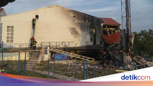 Akibat Perang Rusia-Ukraina, Gedung Pendidikan Ini Hancur