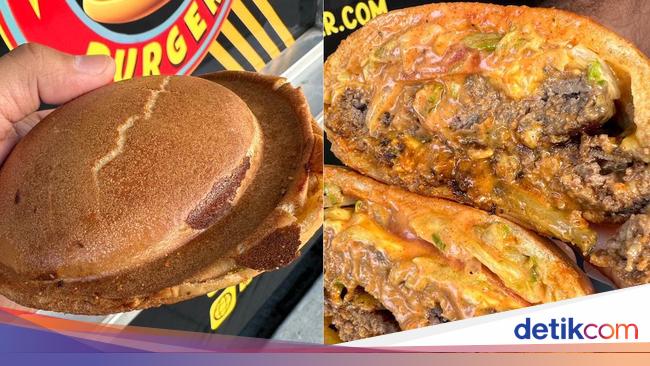 5 Kreasi Burger Unik dengan Isi Buah Pir hingga Bentuk UFO
