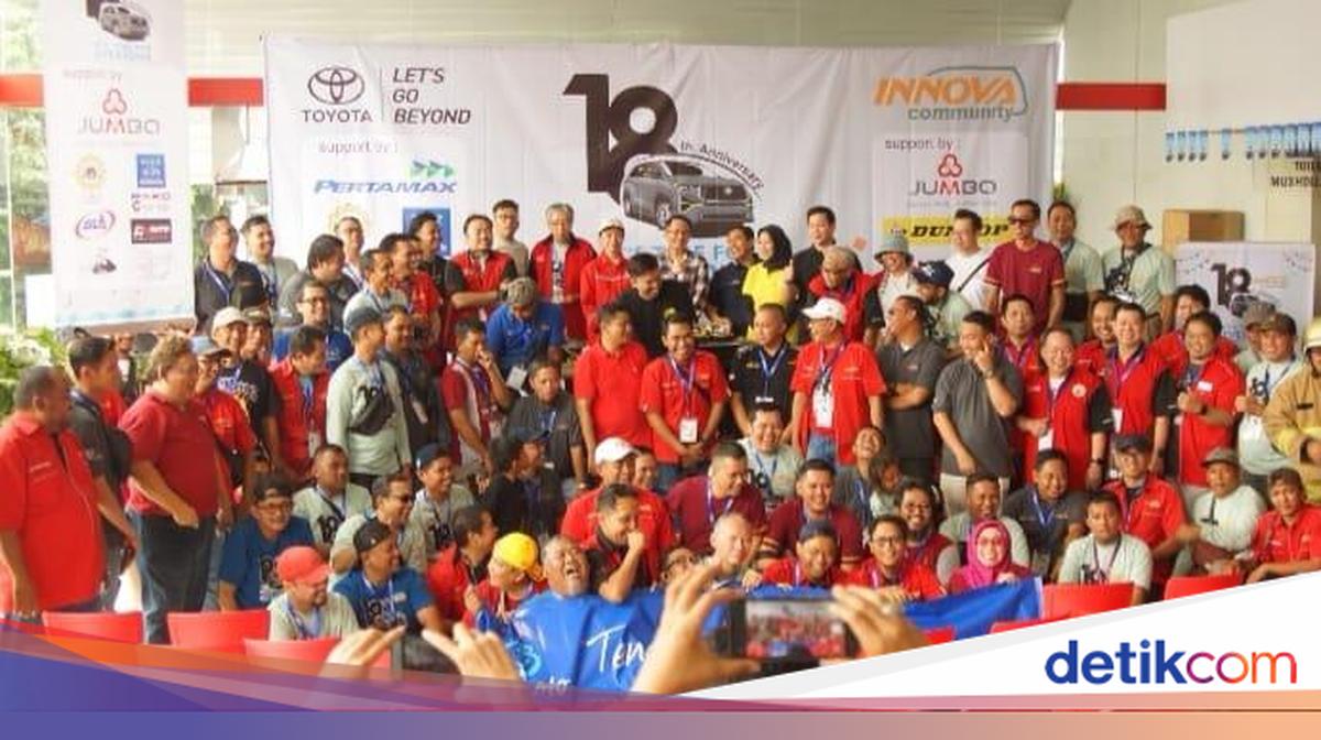 Rayakan Ultah Ke-18, Komunitas Innova Buktikan Keiritan Mobil Hybrid