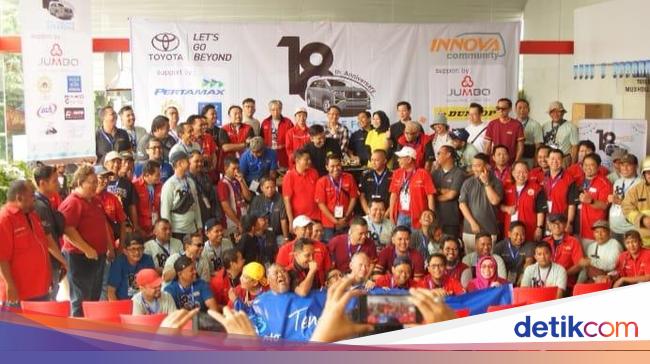 Rayakan Ultah Ke-18, Komunitas Innova Buktikan Keiritan Mobil Hybrid