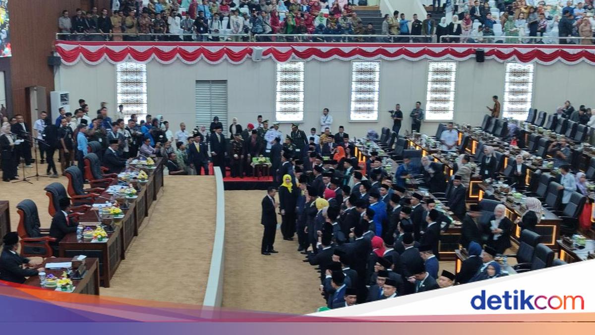 100 Anggota DPRD Banten 2024-2029 Resmi Dilantik Hari Ini