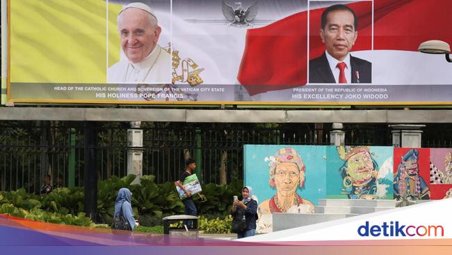 Jadwal dan Susunan Acara Misa Kudus Paus Fransiskus di GBK