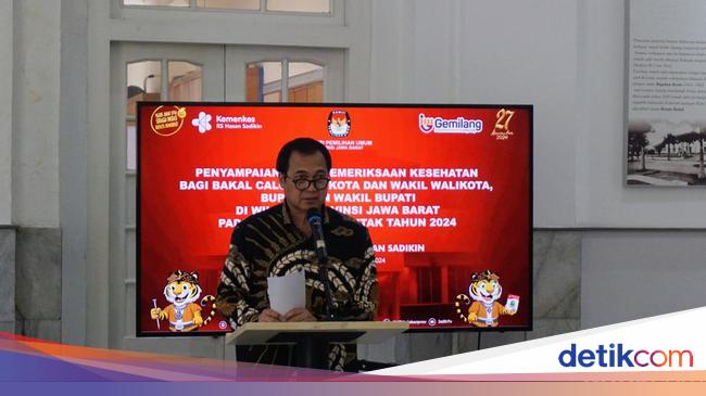 41 Paslon Kepala Daerah di Jabar Selesai Jalani Pemeriksaan Kesehatan
