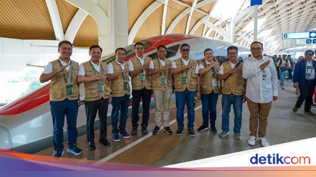8 CEO Operator Kereta se-ASEAN Jajal Kereta Cepat Whoosh