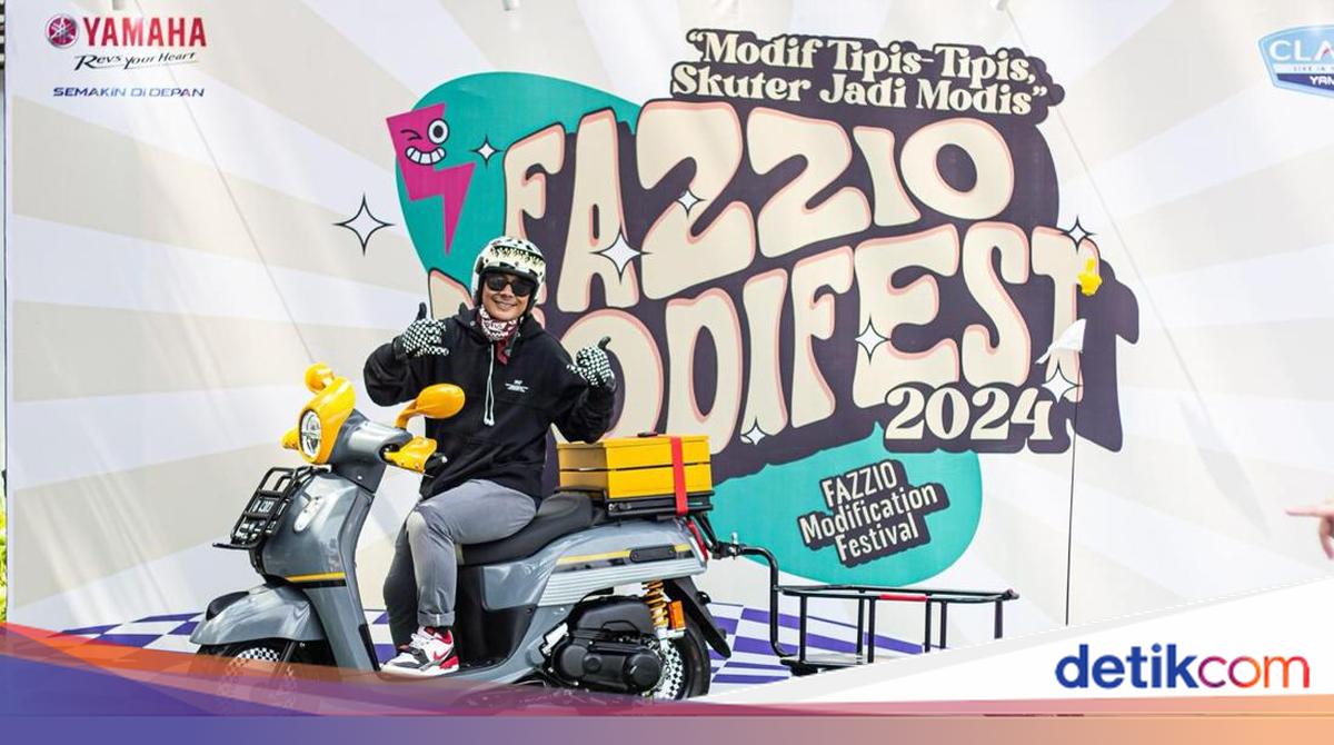 Ragam Lifestyle Modifikasi Fazzio Modifest Pukau Anak Muda di Bekasi