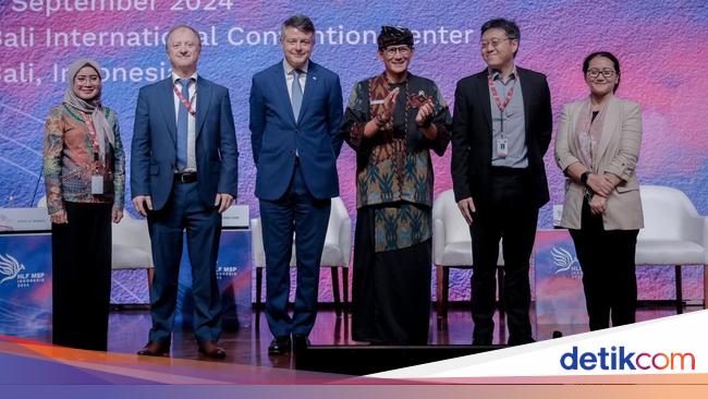 Sandiaga Paparkan Green Jobs dari Sektor Parekraf di HLF MSP 2024